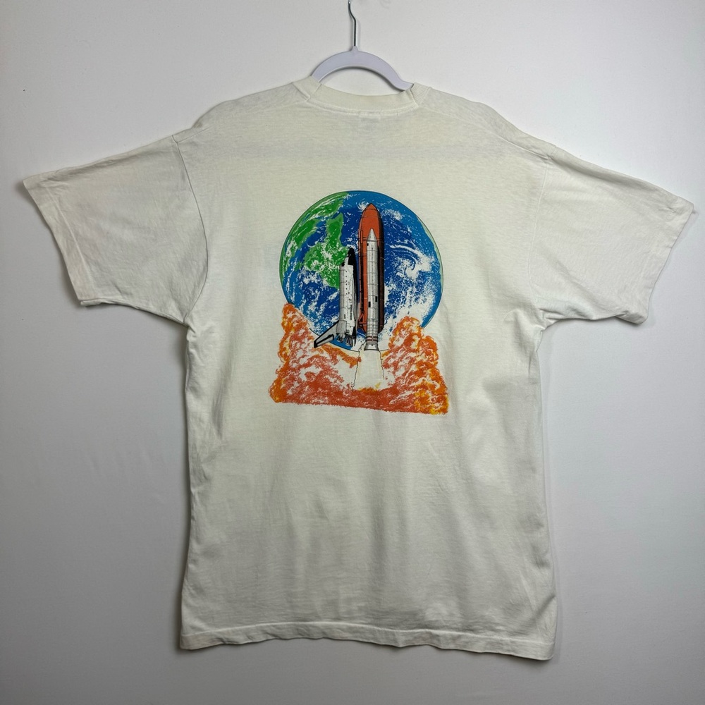 Vintage Pepsi Nasa Space Shuttle Landing Single Stitc… - Gem